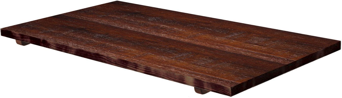 Tabilo Tuff Rustic Solid Wood Rectangular Table Top - 1200 x 700mm ...
